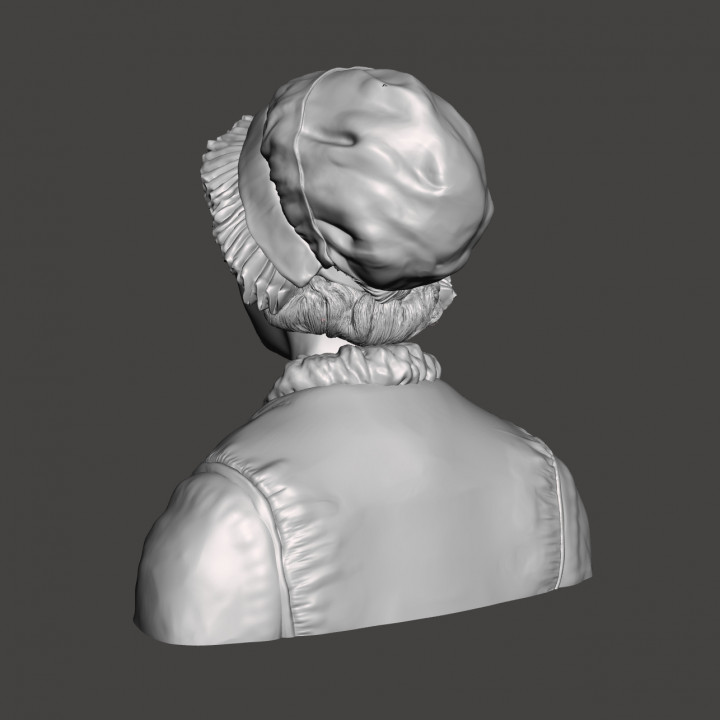 3D Printable Jane Austen - High-Quality STL File for 3D Printing ...