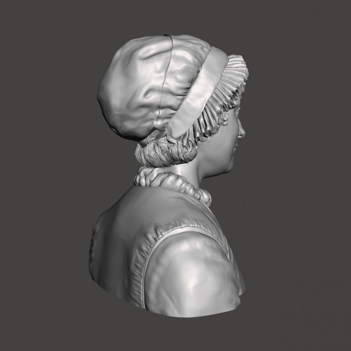 3D Printable Jane Austen - High-Quality STL File for 3D Printing ...