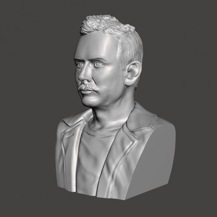 3D Printable John Steinbeck - High-Quality STL File for 3D Printing ...
