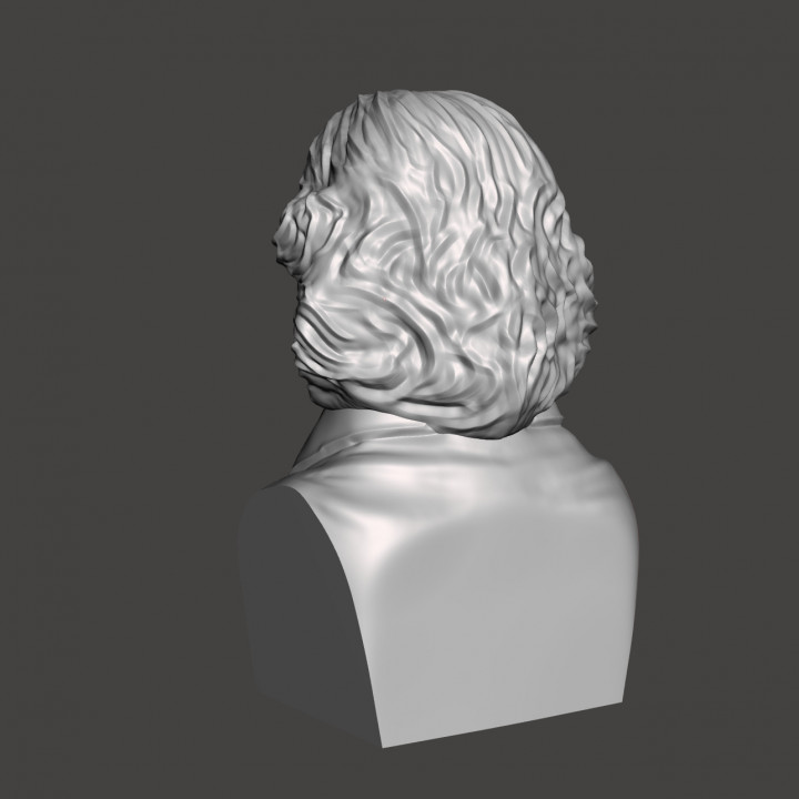 3D Printable William Shakespeare - High-Quality STL File for 3D ...