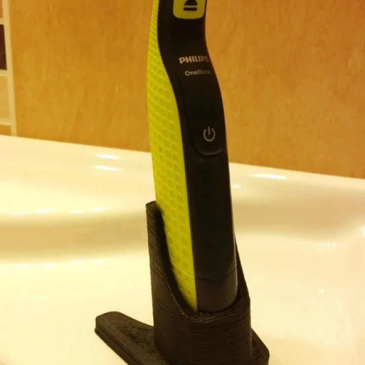 3D Printable Philips OneBlade Stand Holder by Ondřej Krejčí