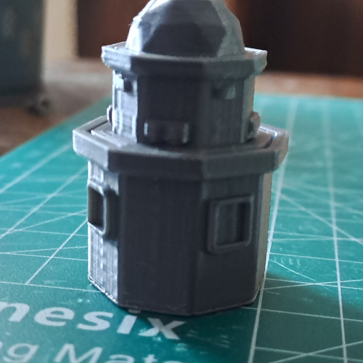 3D Printable Space base building by Norbert Wójcik (Godot2000)