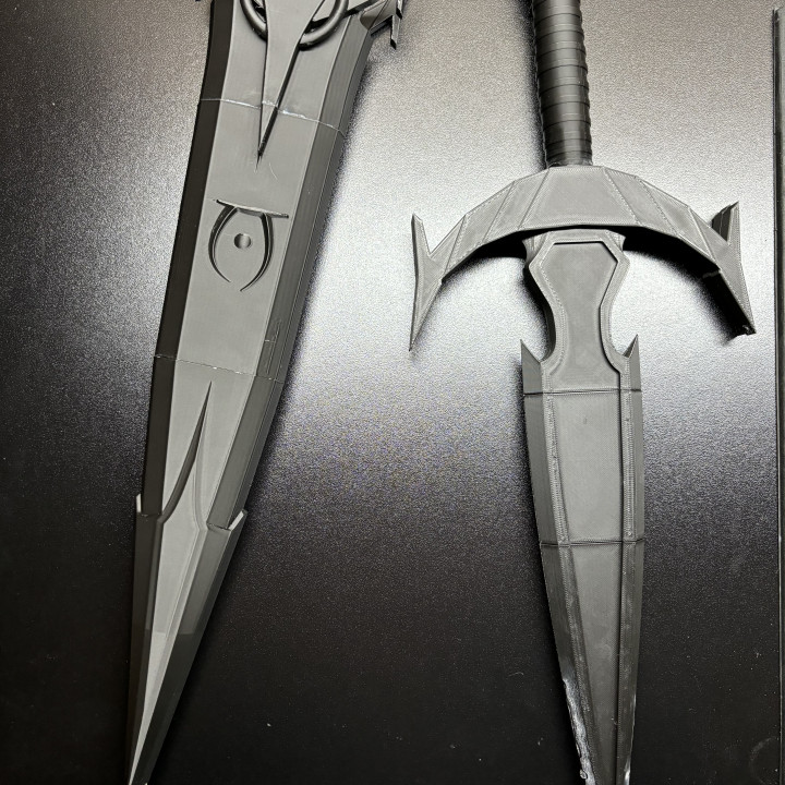 3D Printable Mehrunes Razor Cut Files by Ian Tuttle