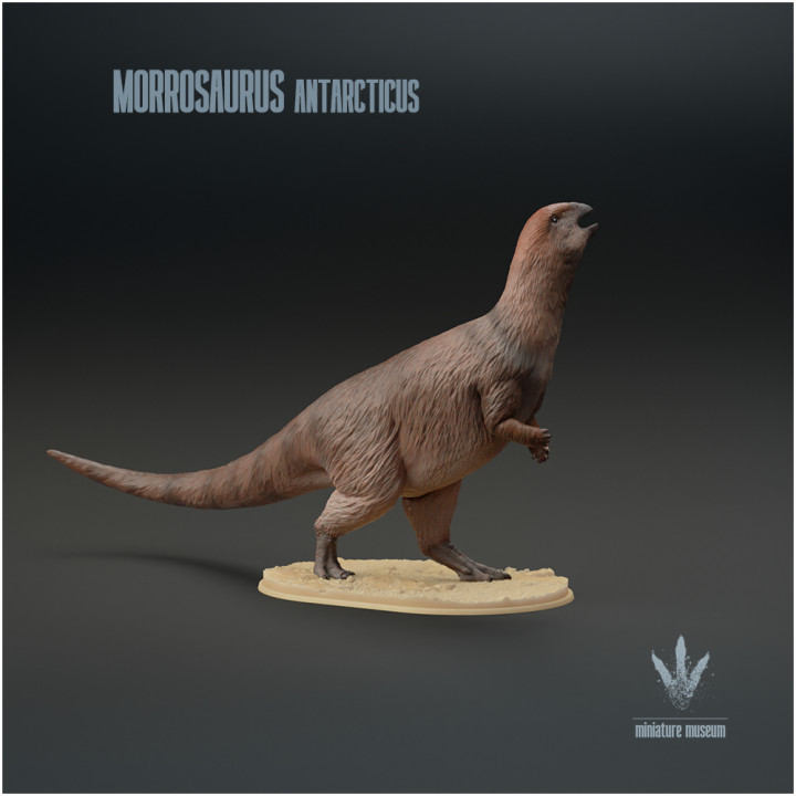 3D Printable Morrosaurus antarcticus : Vocalizing by Miniature Museum