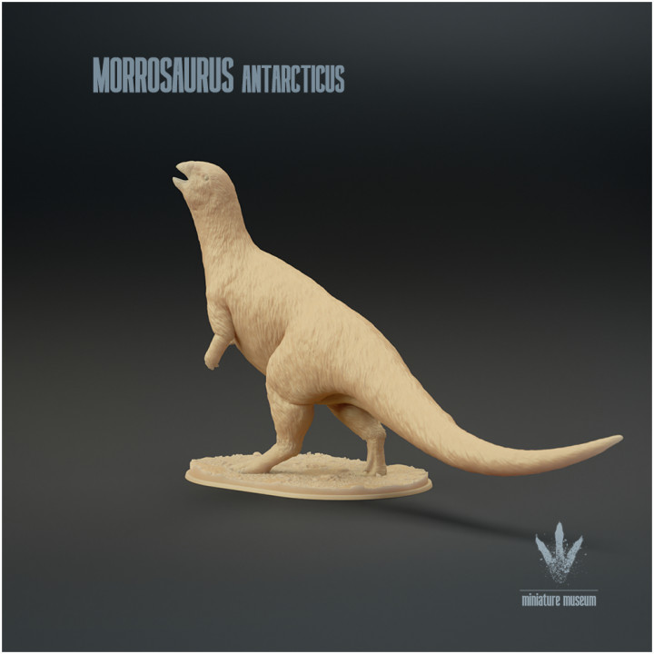 3D Printable Morrosaurus antarcticus : Vocalizing by Miniature Museum