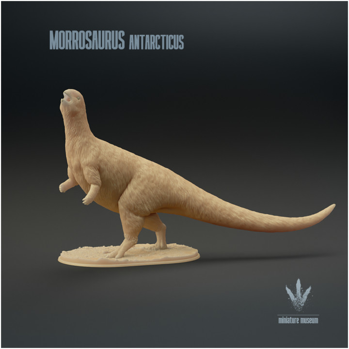 3D Printable Morrosaurus antarcticus : Vocalizing by Miniature Museum