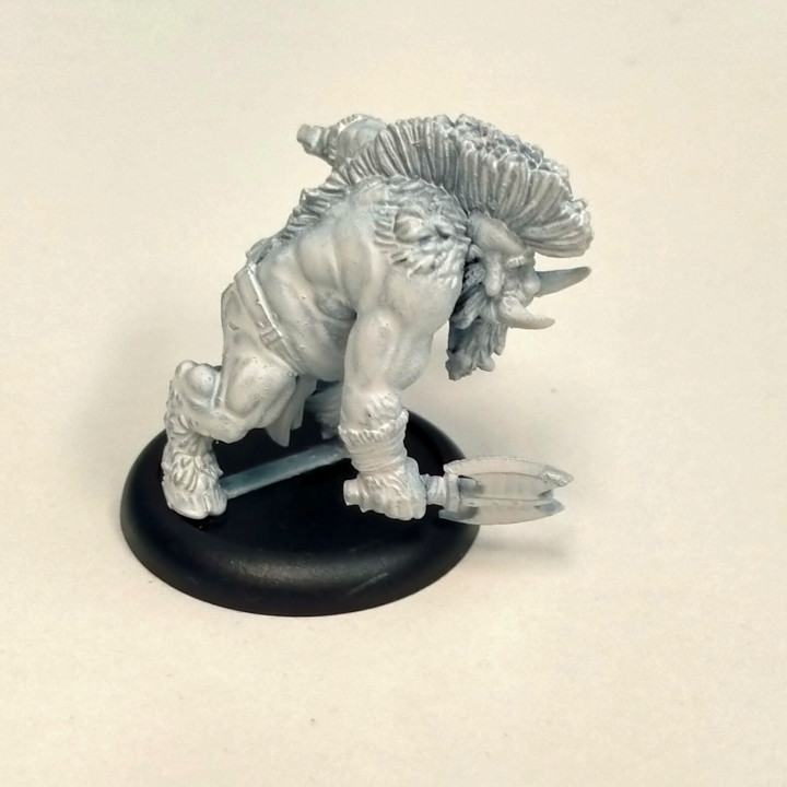 3D Printable Dwft06: Dwarf Tusker Beast mode. 32mm (Supported) by Gary ...