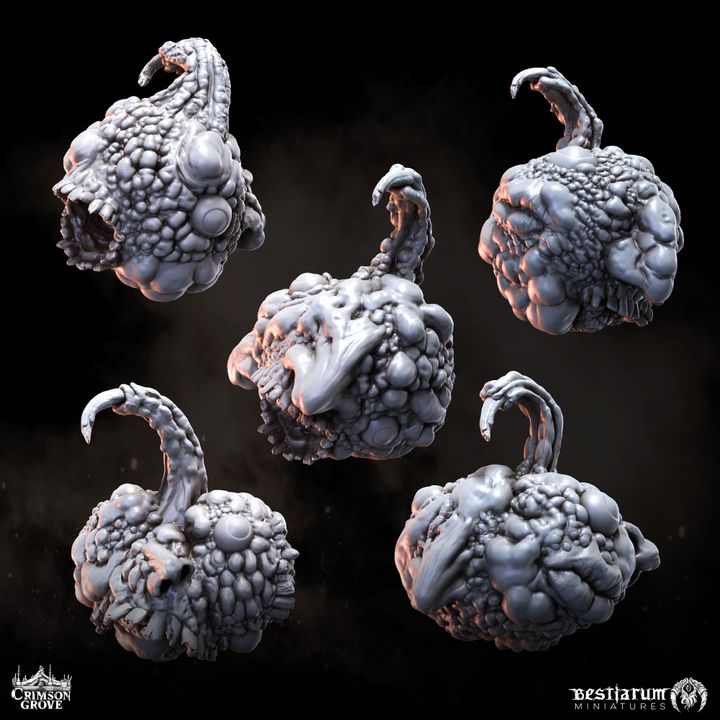 3D Printable The Crimson Fruit | Crimson Grove | Terrain - Fantasy by ...