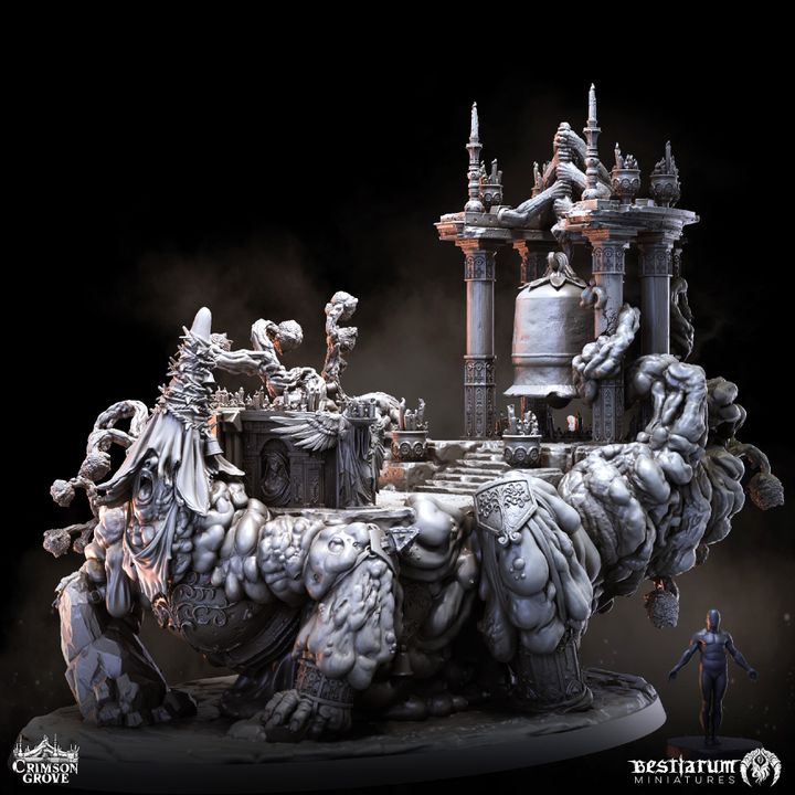 3D Printable The Living Altar | Crimson Grove | Giant by Bestiarum ...