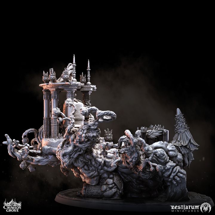 3D Printable The Living Altar | Crimson Grove | Giant by Bestiarum ...