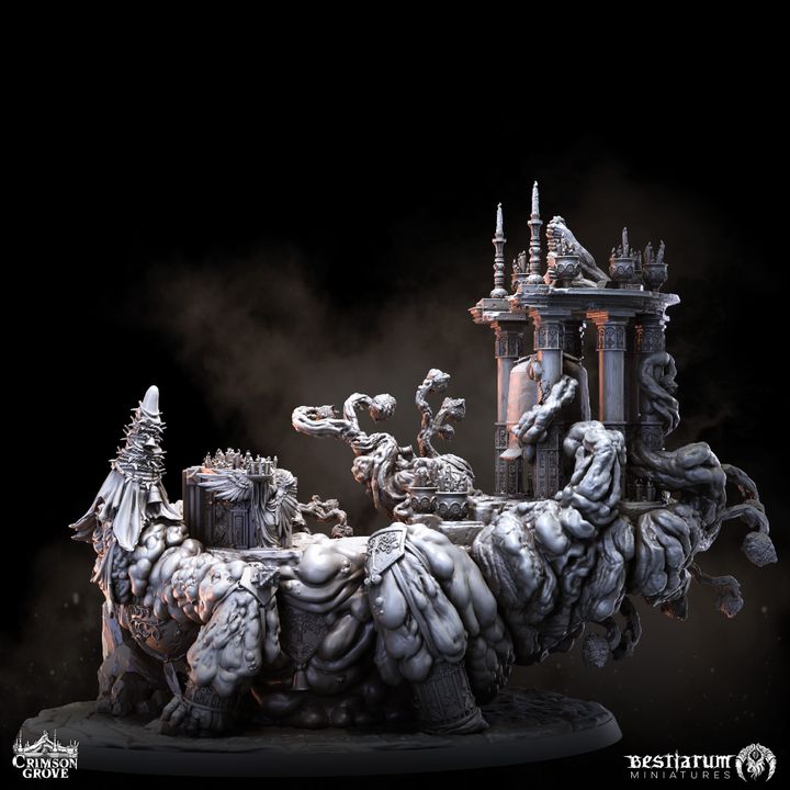 3D Printable The Living Altar | Crimson Grove | Giant by Bestiarum ...