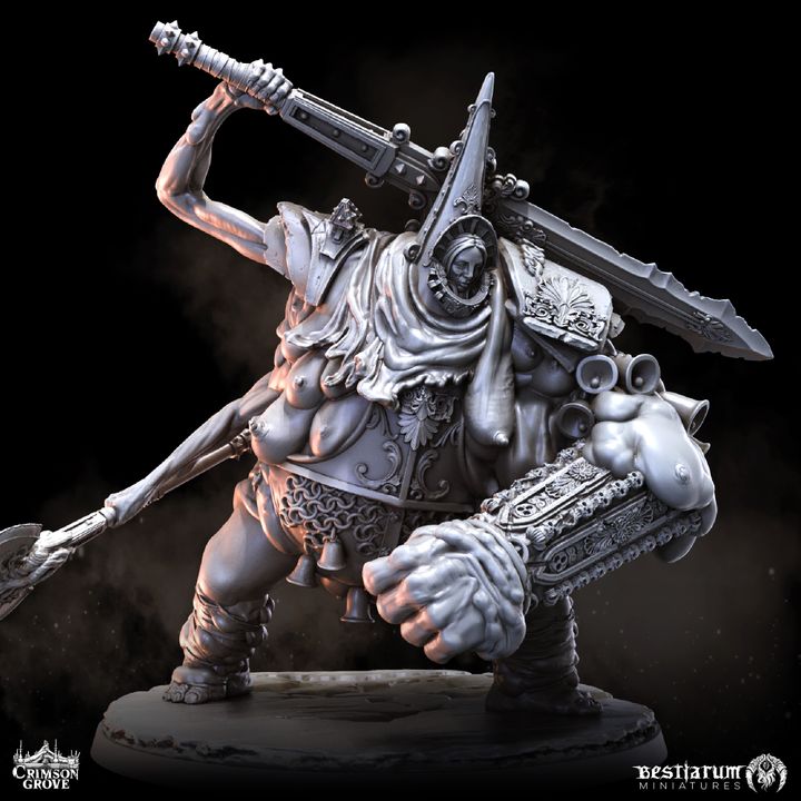 3D Printable Bile Guardians x3 | Crimson Grove | Cultist by Bestiarum ...