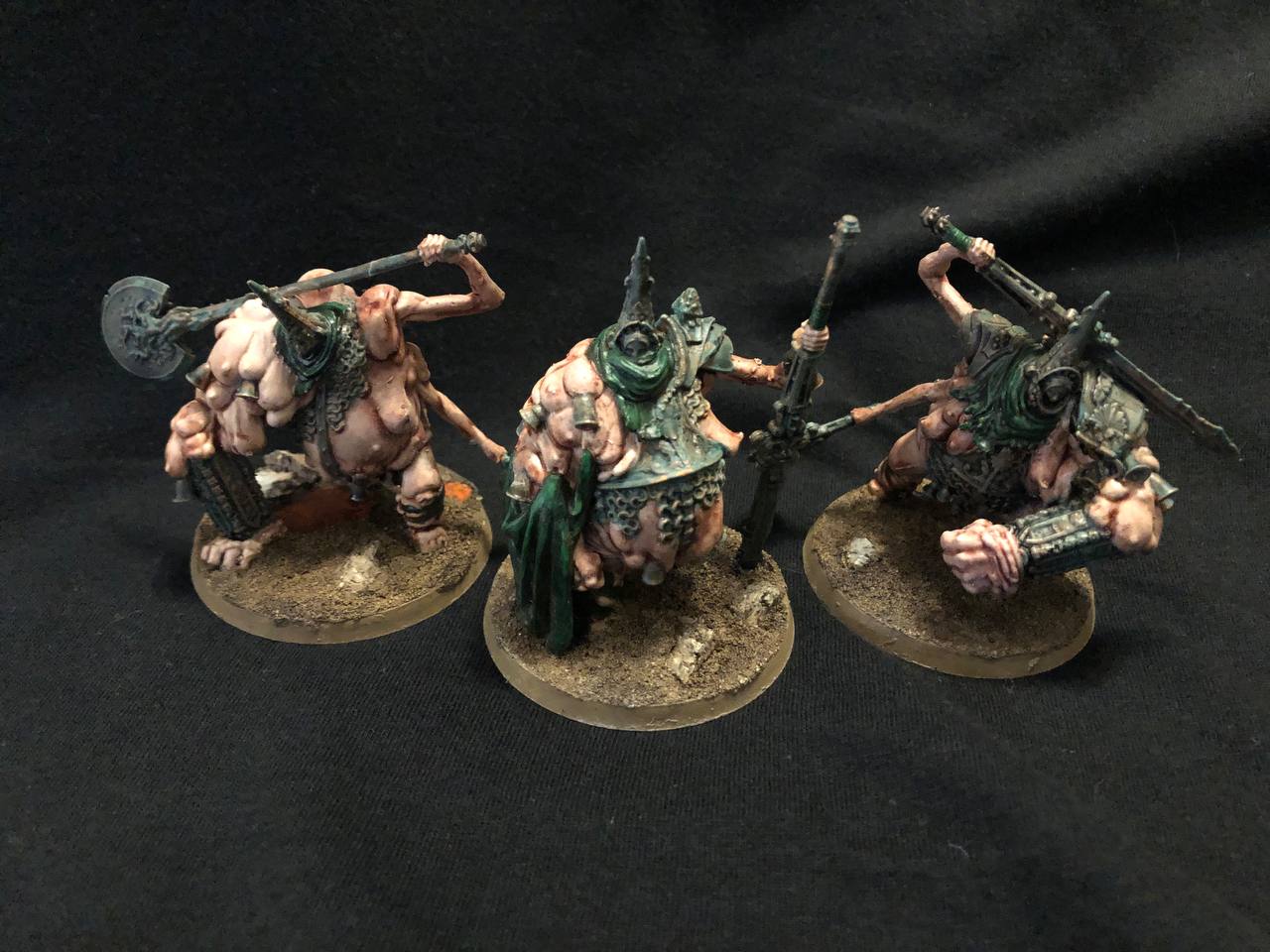3D Printable Bile Guardians x 3 by Bestiarum Miniatures
