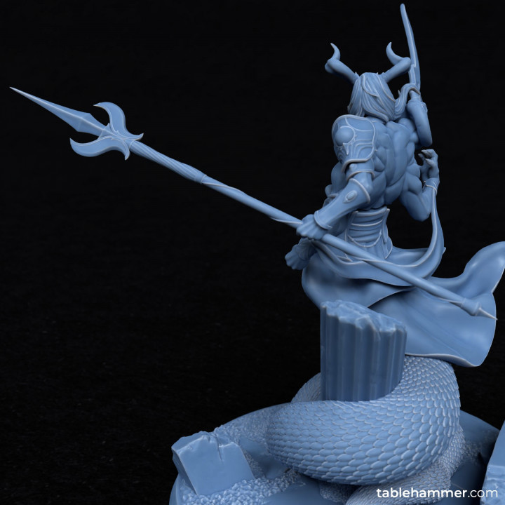 3D Printable Gabriel – The Ascended (Winged prime demon leader) by ...