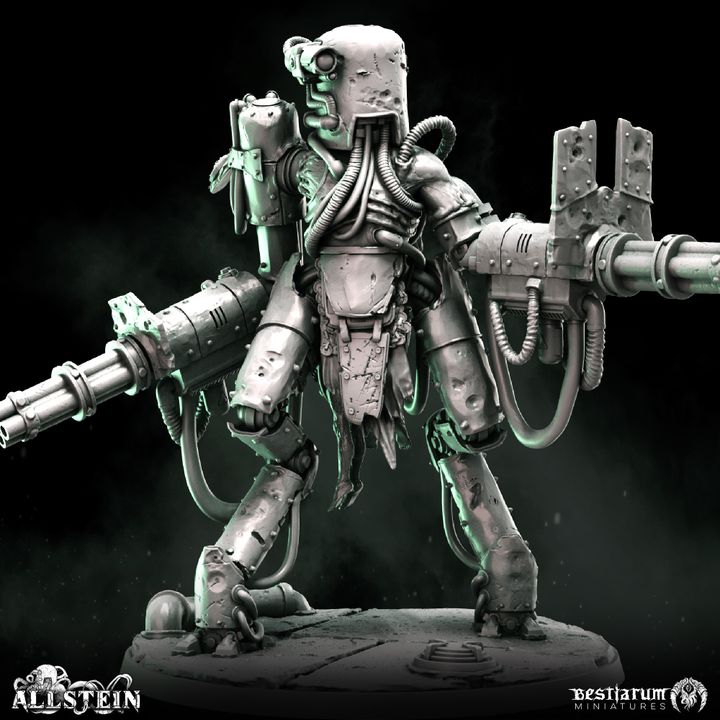 3D Printable Iron Strider | Allstein | Sci Fi by Bestiarum Miniatures