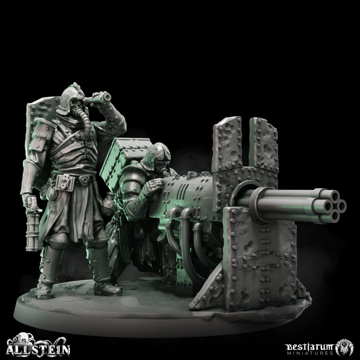 3D Printable Balefire Turret by Bestiarum Miniatures