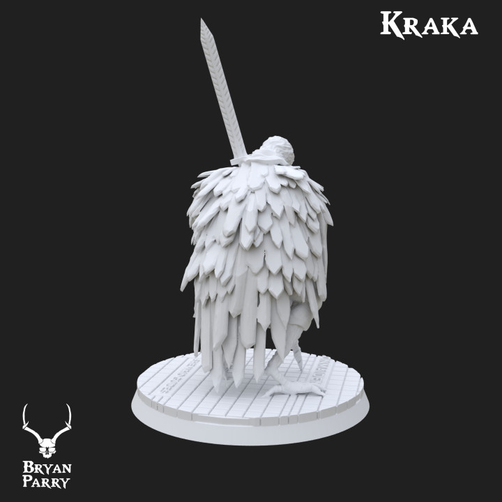 3D Printable Kraka the Warlock by Bryan Parry