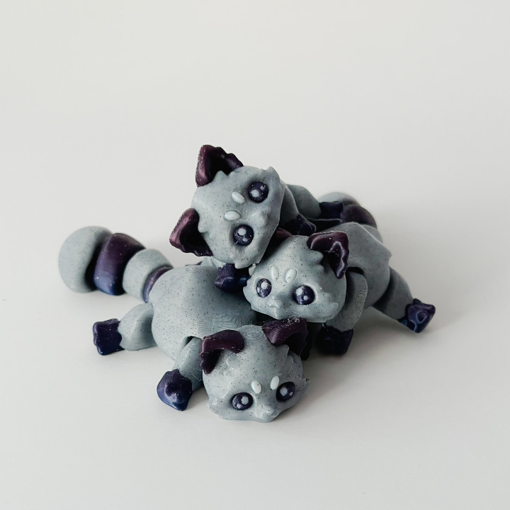 3D Printable Raccoon Flexi by Layersingreen