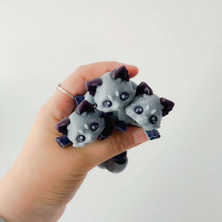 3D Printable Raccoon Flexi by Layersingreen