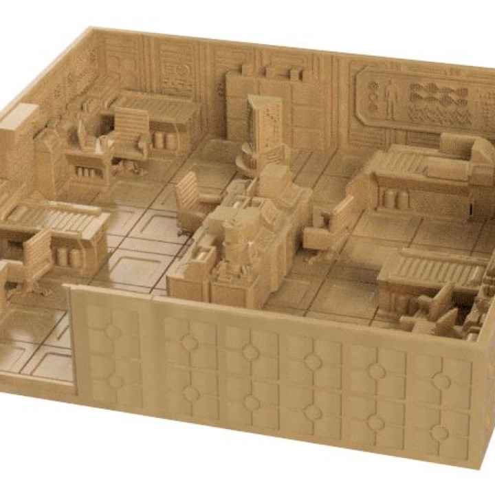 3D Printable Large Medical Bay by Mark