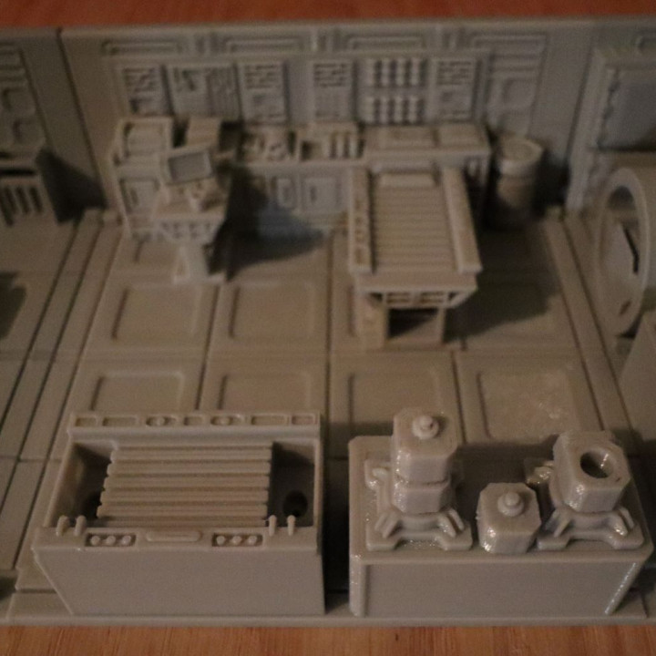 3D Printable Large Medical Bay by Mark