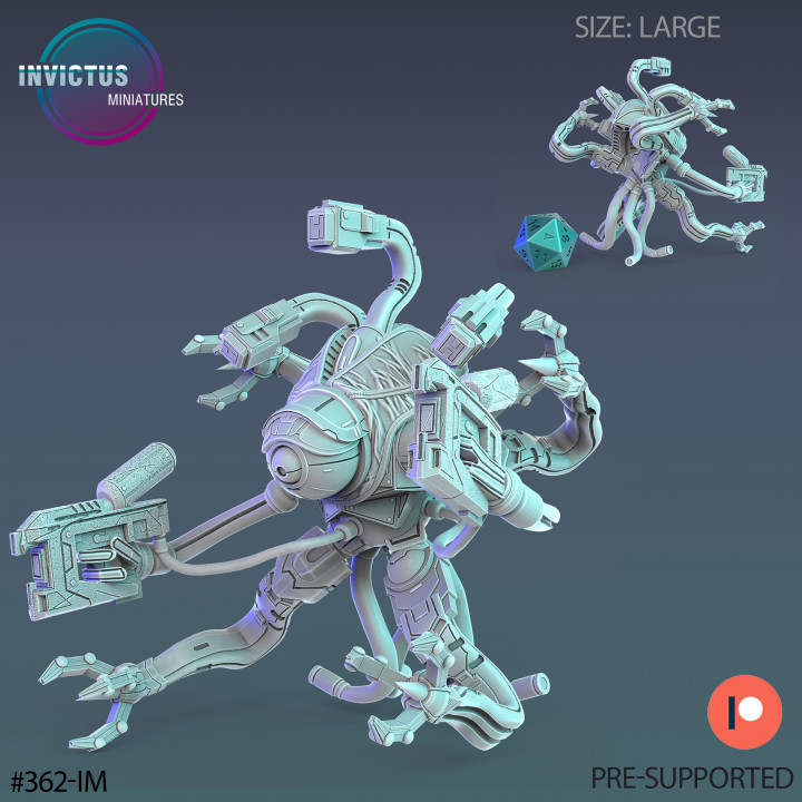 3D Printable Anti-Hack Machine Set / War Device / Alien Construct ...