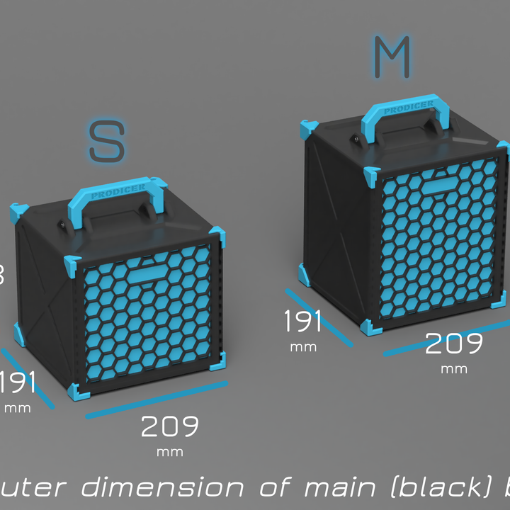 3D Printable Hobby ProBox - portable & modular transport system for ...