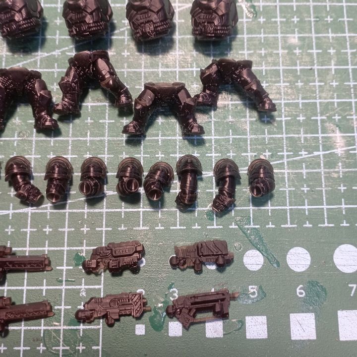 3D Printable Nibelung Warriors (build kit) by dakkadakka.store