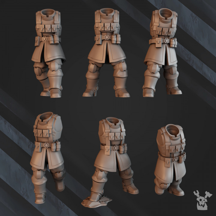 3D Printable Phaethon Infantry Squad (build kit) by dakkadakka.store