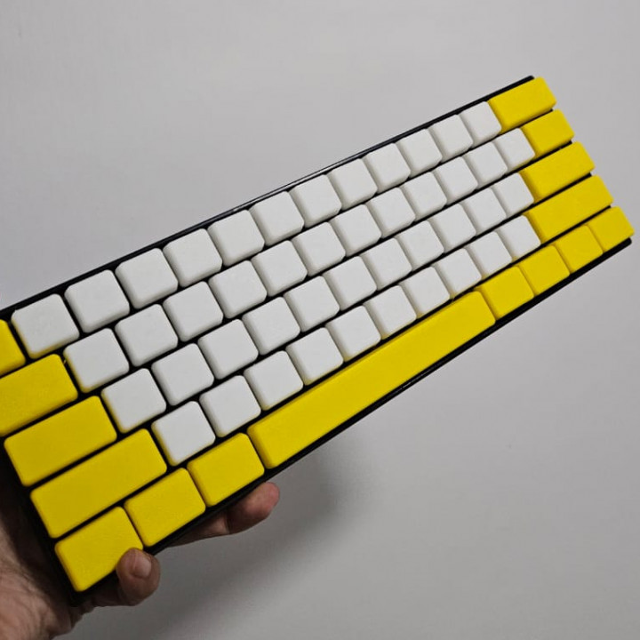 3D Printable Easy Keycaps by Maher Saad