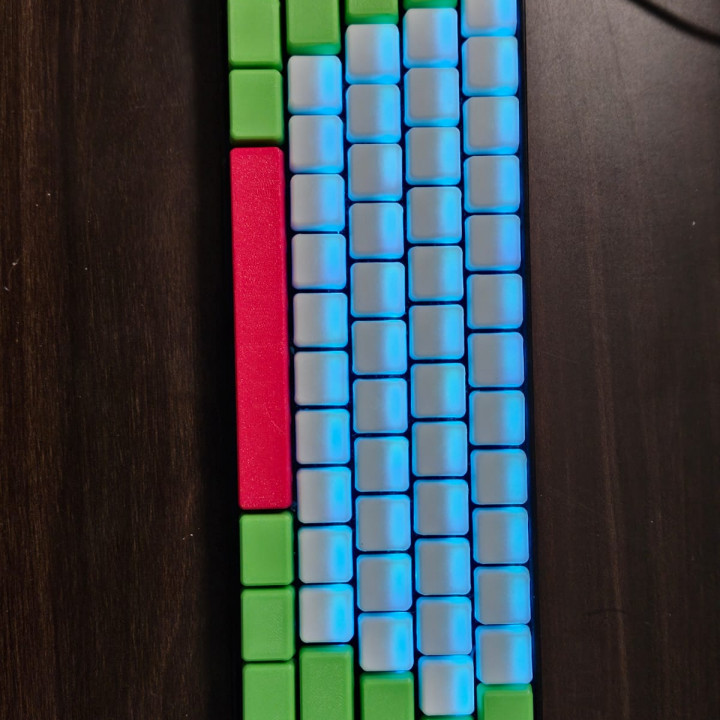 3D Printable Easy Keycaps by Maher Saad