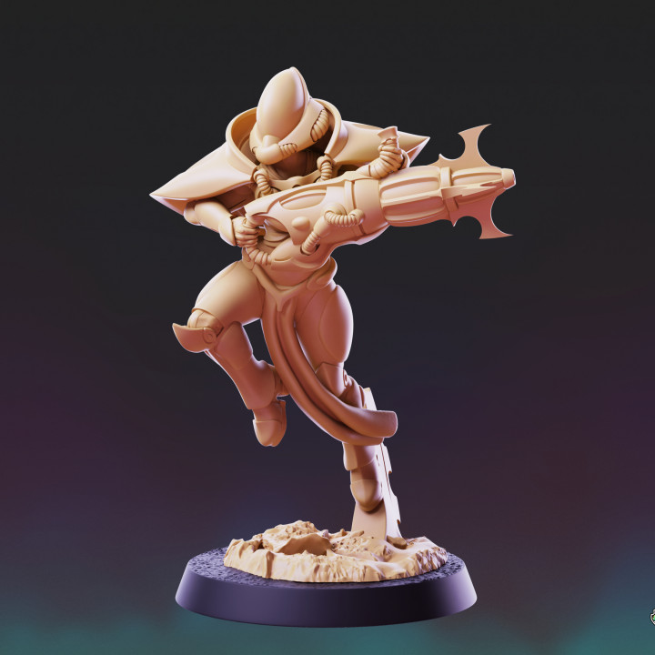 Descargar Space Elf Void Dancers Female Bundle + Pinup de PSMiniatures
