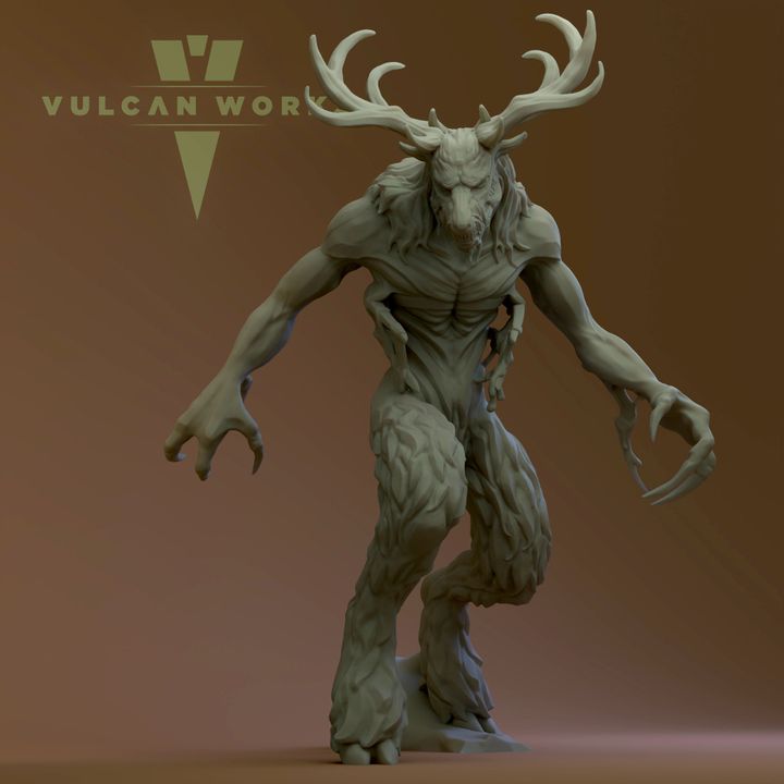 3D Printable Wendigo by VulcanWorks