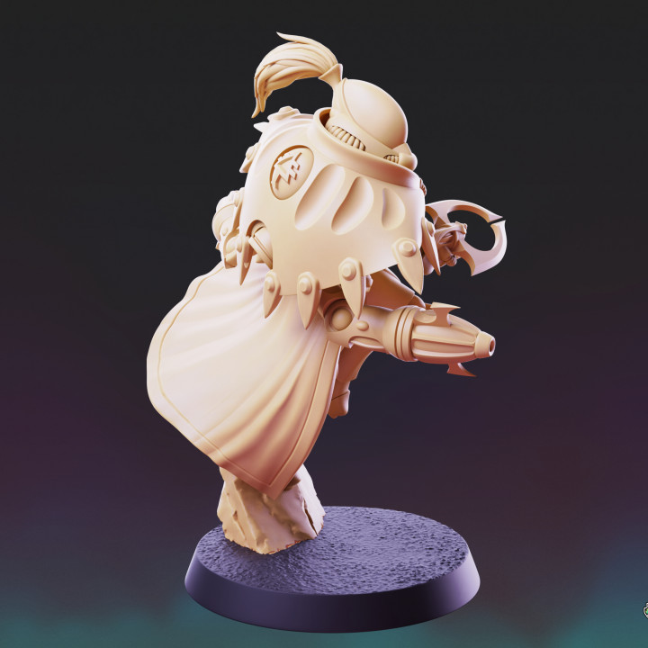 3D Printable Space Elf Female Void Dancer - Leader Loyalty Reward by ...