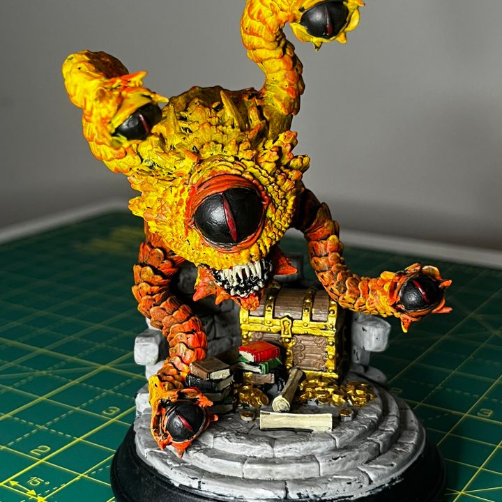 3D Print of Aberrant Eye - The Observer by benmarriott