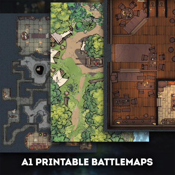 3D Printable Adventure Calls (DM Stash Jan '24 Bundle) by DM Stash