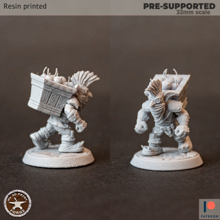 3D Printable Goblin Sapper Bomb Run by My3DPrintForge