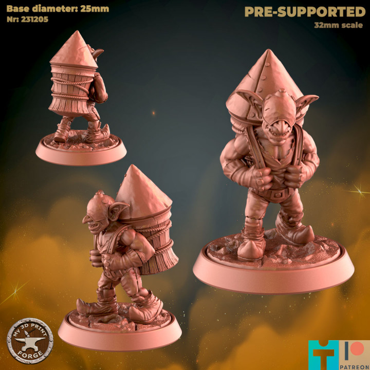 3D Printable Goblins v2 BUNDLE (30 Unique pre-supported STLs) by ...