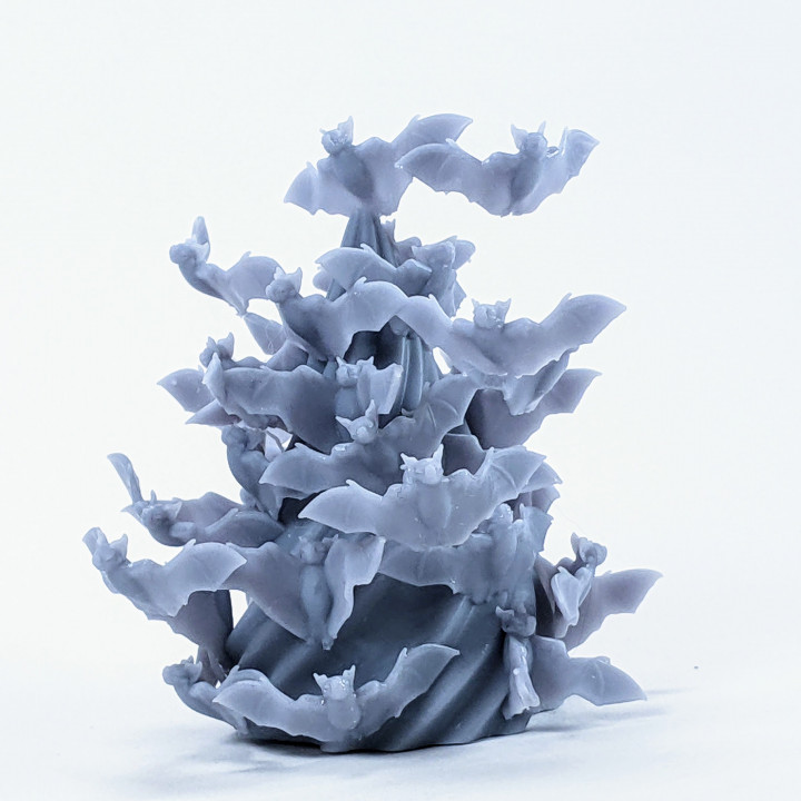 3D Printable Bat Swarm by Custom Miniature Maker