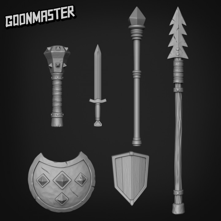 3D Printable Bits Box 40 by Goon Master