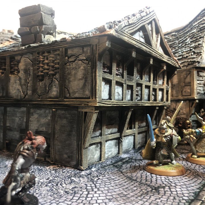 3D Printable Modular Timber Frame : Core Set Hollow/Solid Variant (no ...