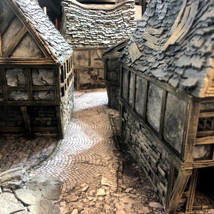 3D Printable Modular Timber Frame : Core Set Hollow/Solid Variant (no ...