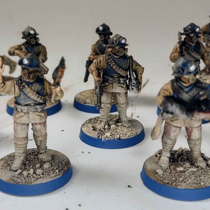3D Print of New French Republic - Sappers by Doodstormer
