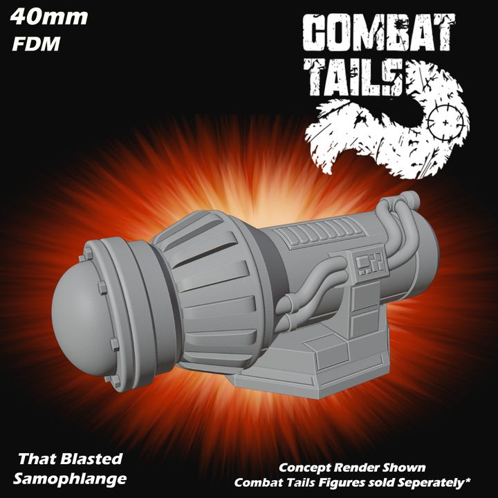 3D Printable Nuclear Generator Terrain Piece by That Blasted Samophlange