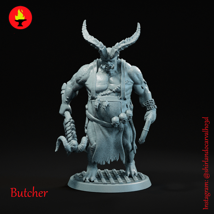 3D Printable Butcher by Evil Forge