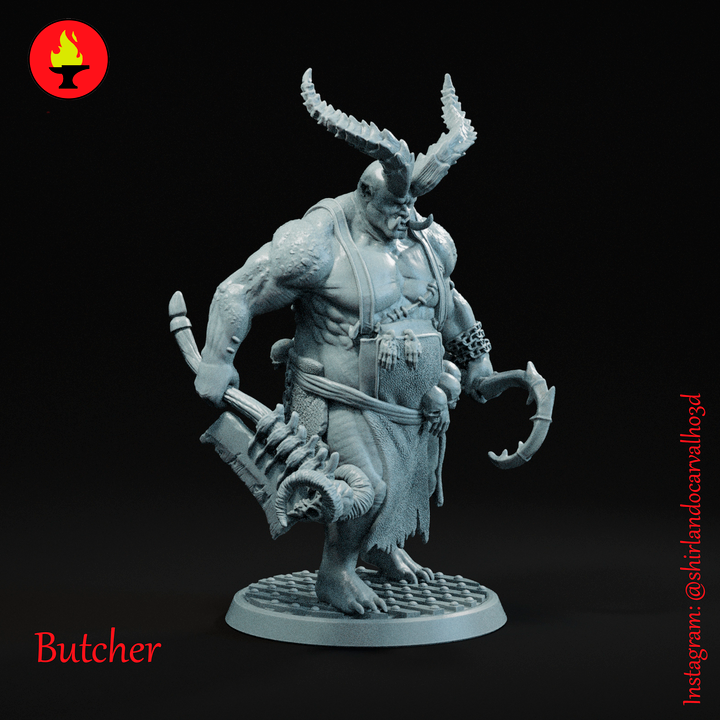 3D Printable Butcher by Evil Forge
