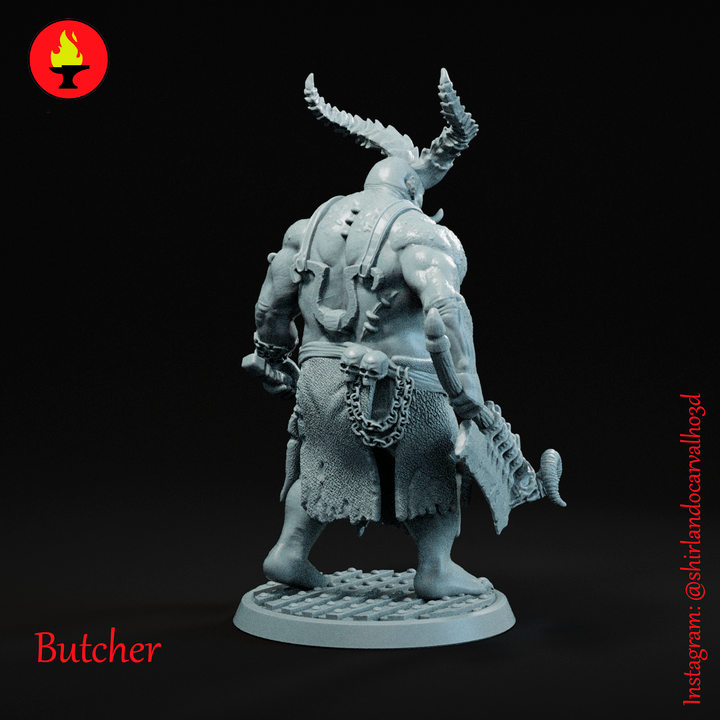 3D Printable Butcher by Evil Forge