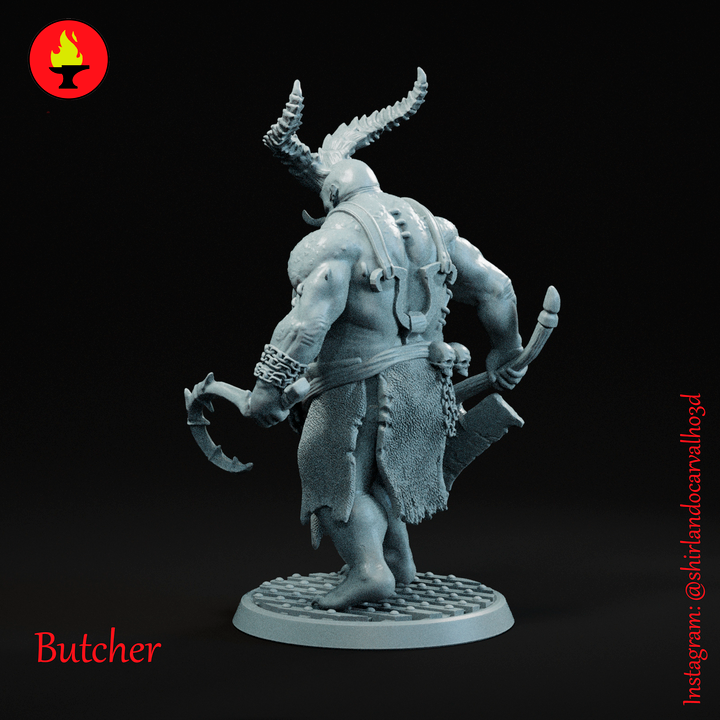 3D Printable Butcher by Evil Forge
