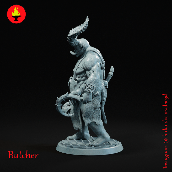 3D Printable Butcher by Evil Forge