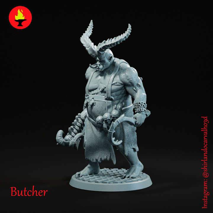 3D Printable Butcher by Evil Forge